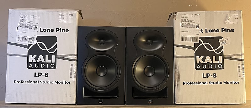Kali Audio LP-8 Active Studio Monitor - Pair- Same As New! | Reverb