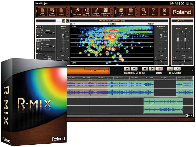 Roland R-MIX | Reverb