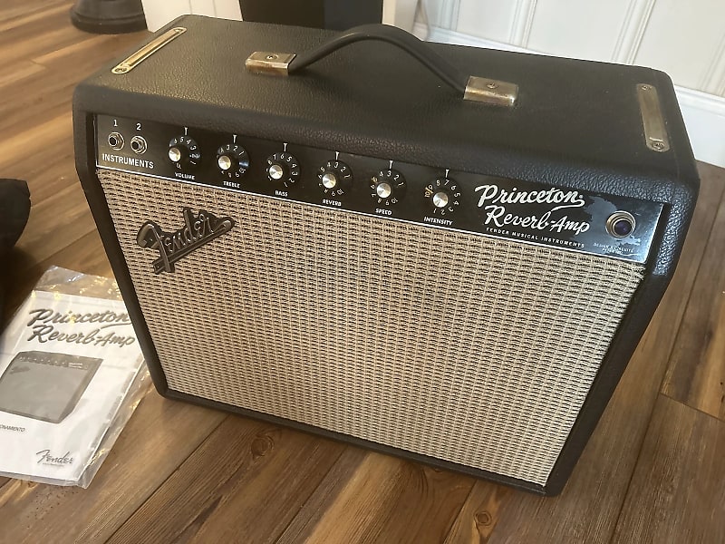 Fender 65 Princeton Reverb Reissue Relic Aged upgraded 12” | Reverb