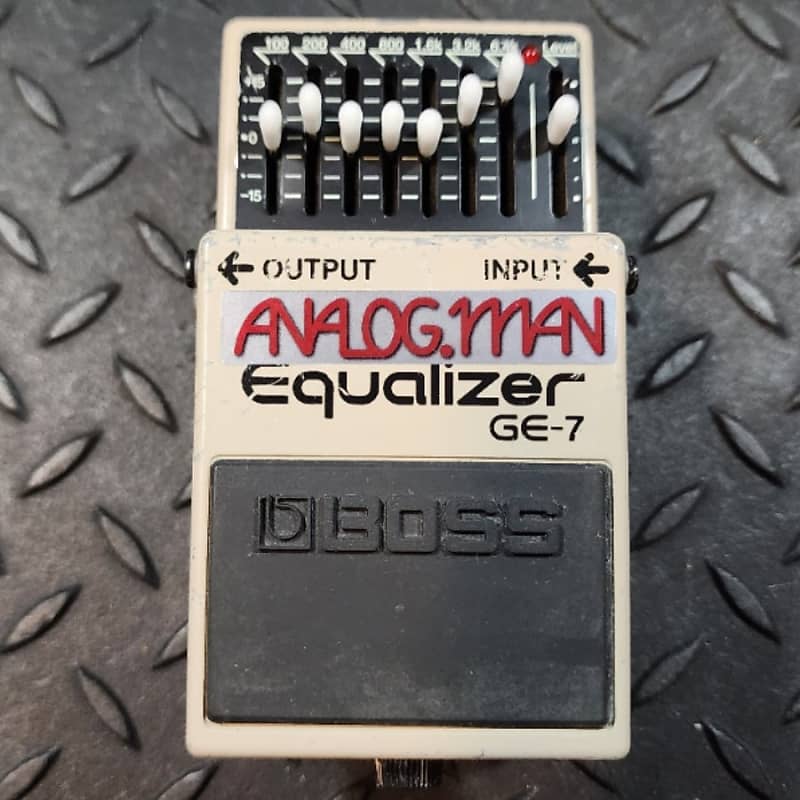 Analogman Boss GE-7 Graphic Equalizer Pro Mod EQ Taiwan | Reverb