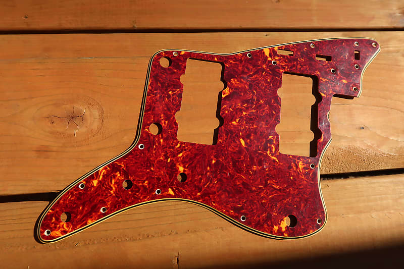62 Fender Jazzmaster 1962 thru 1971 Red Tortoise / Celluloid | Reverb
