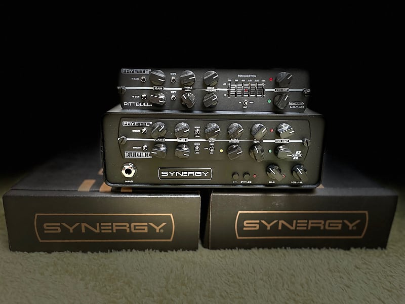 Synergy SYN-1 with two FRYETTE modules Pittbull® Ultra-Lead® | Reverb