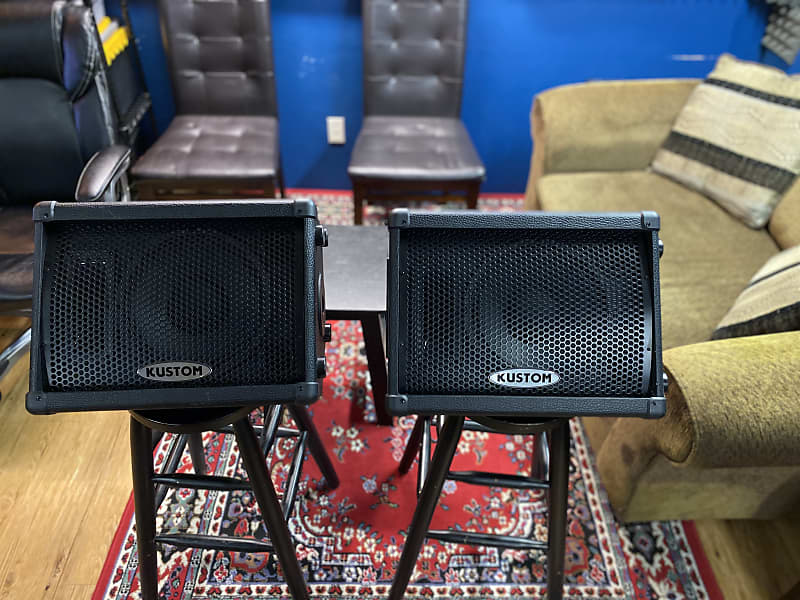 Kustom 10" Monitor speakers (pair) | Reverb