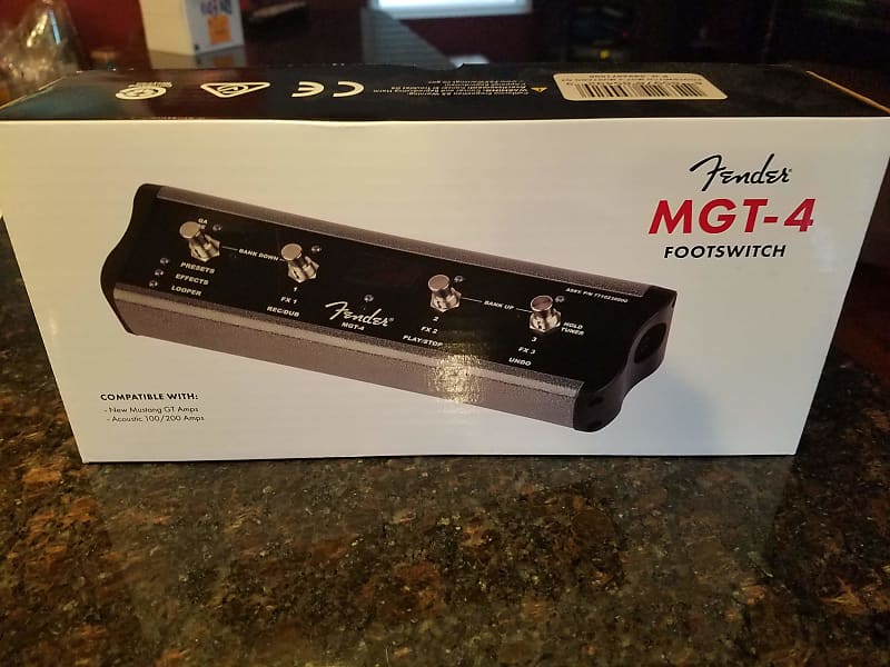 Fender MGT 4 foot switch for Fender Rumble Stage 800 amp ( | Reverb