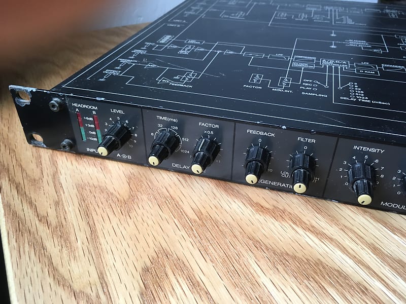 Korg SDD-1200 Stereo Digital Delay Rack Effects Unit 1980's | Reverb