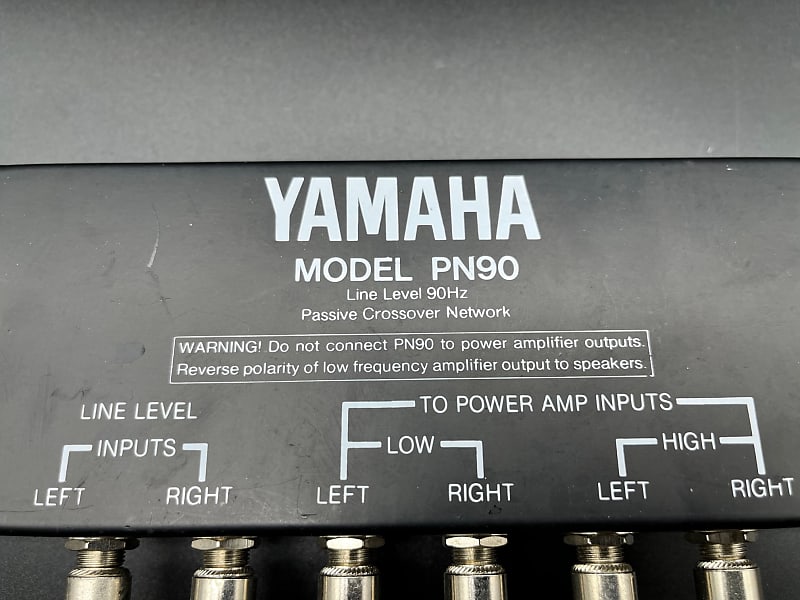 Used Yamaha PN90 Passive Crossover Network 90Hz with audio | Reverb