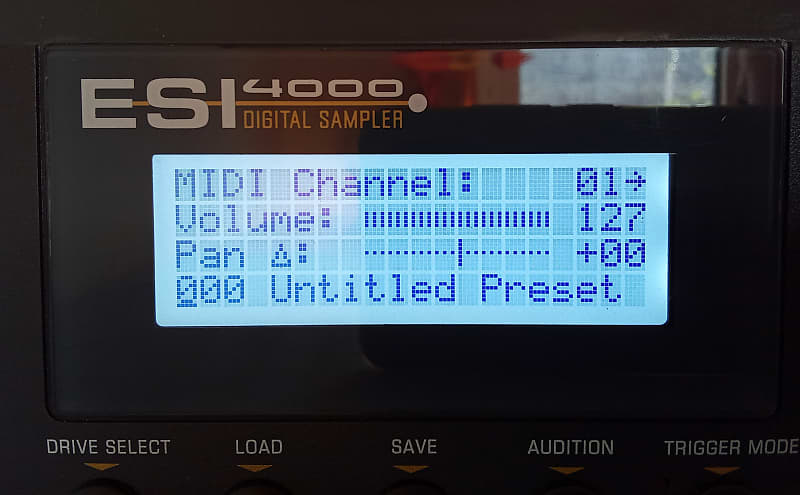 New grey Lcd display for Emu Esi 2000 / Emu Esi 4000 (for | Reverb UK