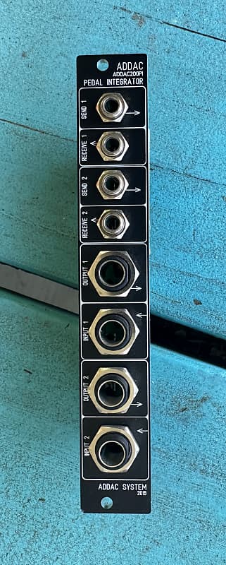 ADDAC System Pedal Integrator 2022 - Black | Reverb