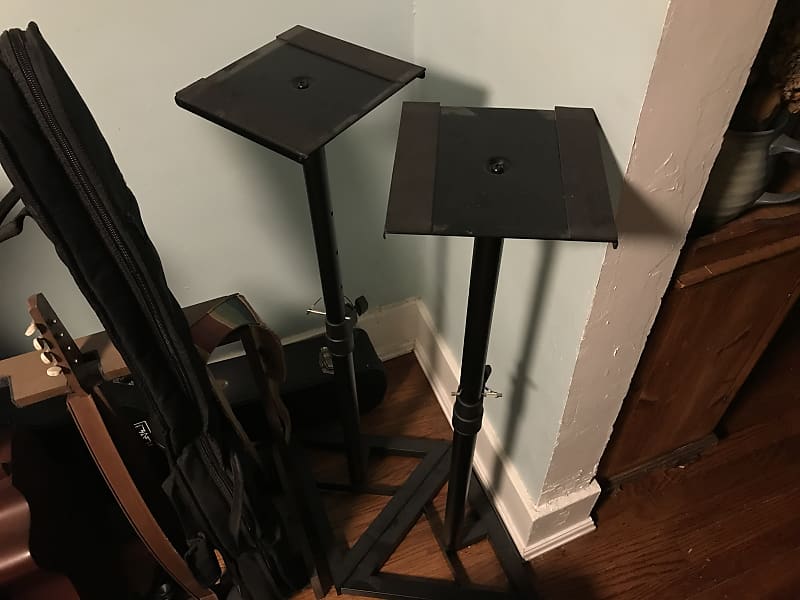 AxcessAbles - Monitor Stands - SMS-101 - Black | Reverb