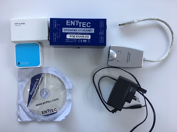 Enttec Open DMX Ethernet with POE + Extras - Offers welcome | Reverb