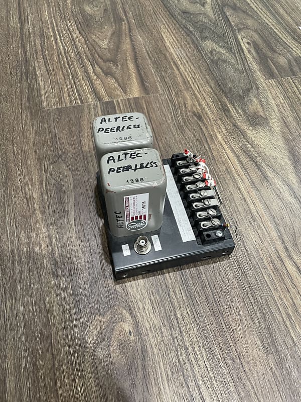 Pair Altec Peerless transformer 15036 1960s - Gray | Reverb