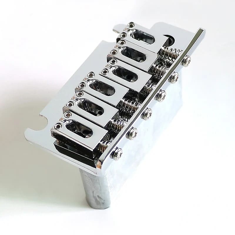 Chrome Strat Style 2 Point Bridge Tremolo System | Reverb