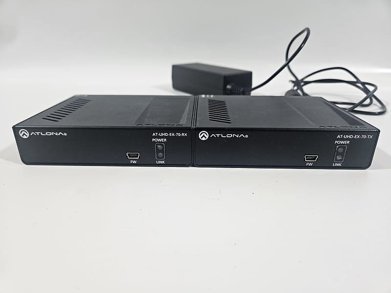 Atlona AT-UHD-EX-70-KIT - Black - 4k HDMI Extender | Reverb