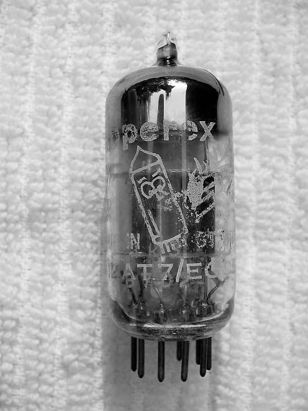 RARE Amperex Bugle Boy Mullard Blackburn 12AT7 Tube | Reverb