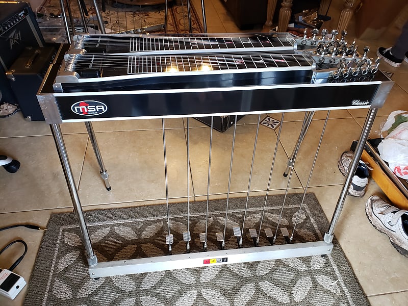 MSA Classic D10 Pedal Steel Guitar w/SuperSustain Pick ups | Reverb