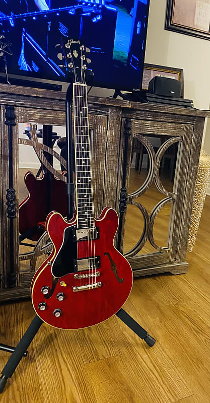 Lefty Gibson ES 339 2019 60s Cherry | Reverb