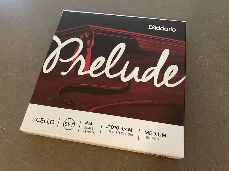 D'Addario Prelude J1010 4/4M Set - 4/4 Scale Length - Medium | Reverb