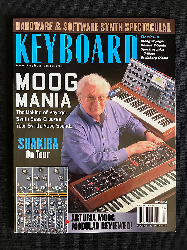 KEYBOARD MAGAZINE - MAY 2003 - Moog Mania - Mint! | Reverb