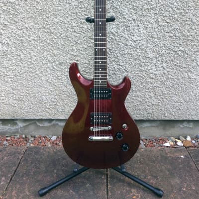 2006 Cort M200 Double Cutaway Electric Guitar - Metallic Red | Reverb