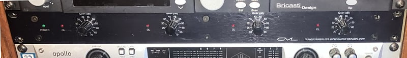 GML George Massenburg Labs 8304 4-Channel Microphone Preamp | Reverb