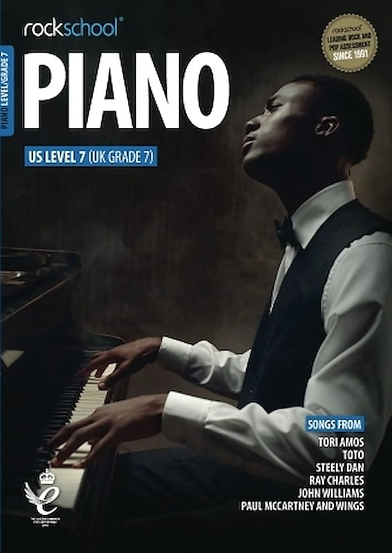 Rockschool Piano Grade 7 (2019+) Bk/aud | Reverb