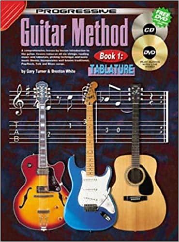 Progressive Guitar Method Tablature Book CD and DVD, Koala | Reverb