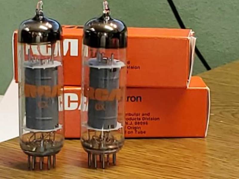 EL84/6BQ5 RCA NOS/NIB Matched Pair | Reverb