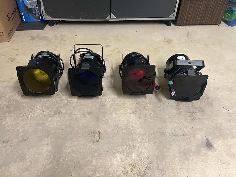 Set of 4 MBT P38S Par Can Stage Lights | Reverb