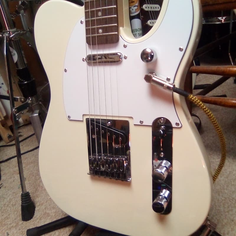 Squier Telecaster Modded: Two Outputs | Reverb