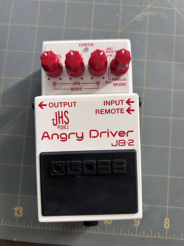 Boss JB-2 JHS Angry Driver 2017 - Present - White/Red | Reverb