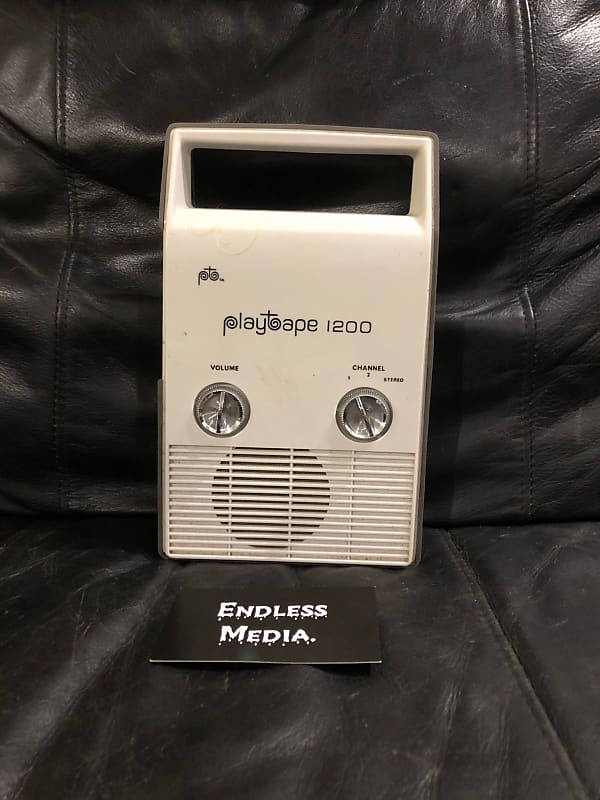 Playtape 1200 Portable Automatic 2-Track Tape Player | Reverb