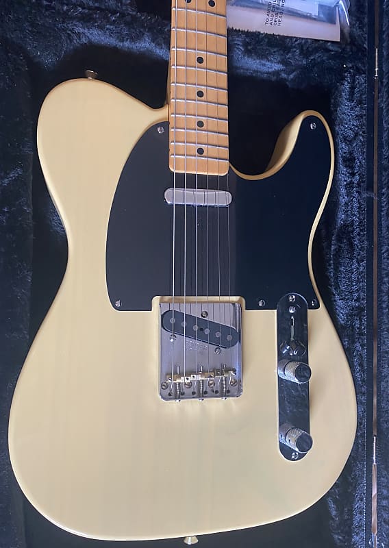 50s Fender Telecaster Custom Build Blonde CS ‘51 Nocaster | Reverb
