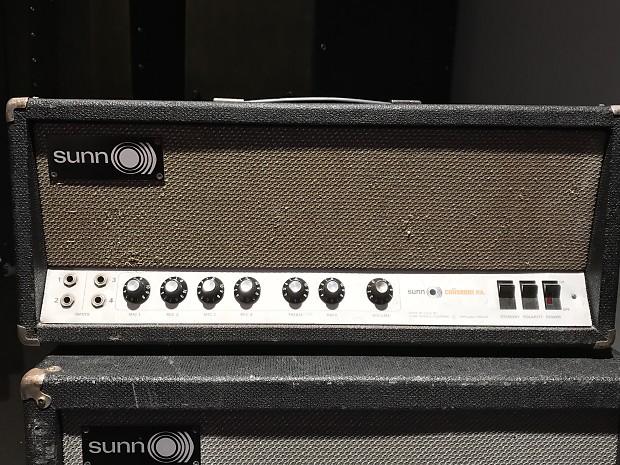 Sunn Coliseum PA head 1967-68 | Reverb