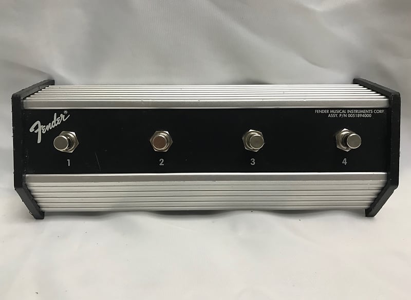 Fender 4 Channel Footswitch for Acoustasonic Pro and Cyber | Reverb
