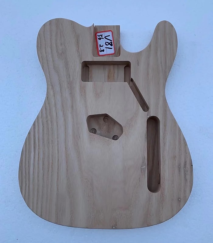 Telecaster Tele Style Ash Wood Guitar Body | Reverb
