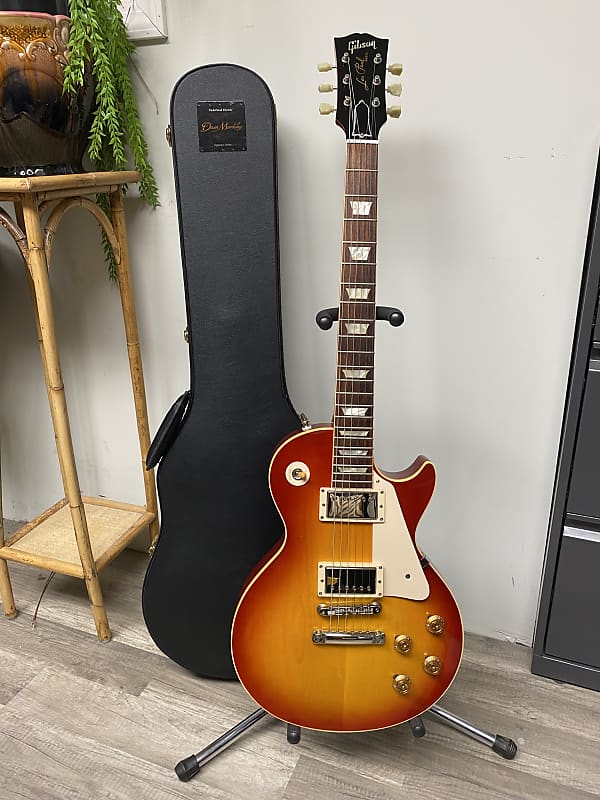 Gibson Les Paul '58 Plain Top - Cherry Sunburst | Reverb