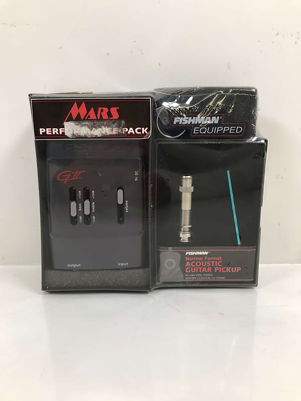 Fishman GII Preamp/EQ & AG-094 094 Series Acoustic Guitar | Reverb