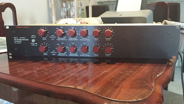Furman RV-2 Vintage Spring Reverb Unit | Reverb