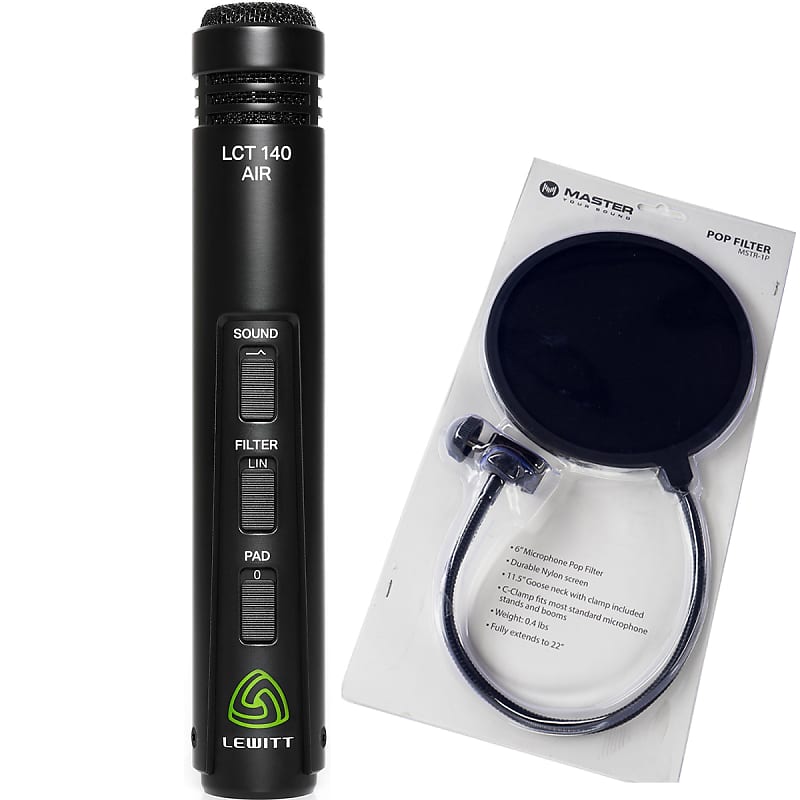 Lewitt Audio LCT 140 AIR Small Diaphragm Cardioid Condenser | Reverb