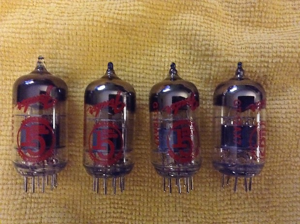 4 Fender Groove Tubes 12AX7 Tubes (free shipping) | Reverb