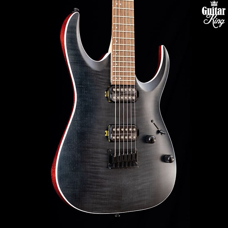 Ibanez RGA42FM Transparent Gray Flat | Reverb