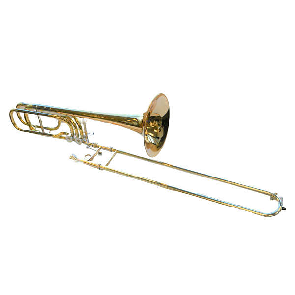 Schiller American Heritage Double Rotor Open Bass Trombone | Reverb