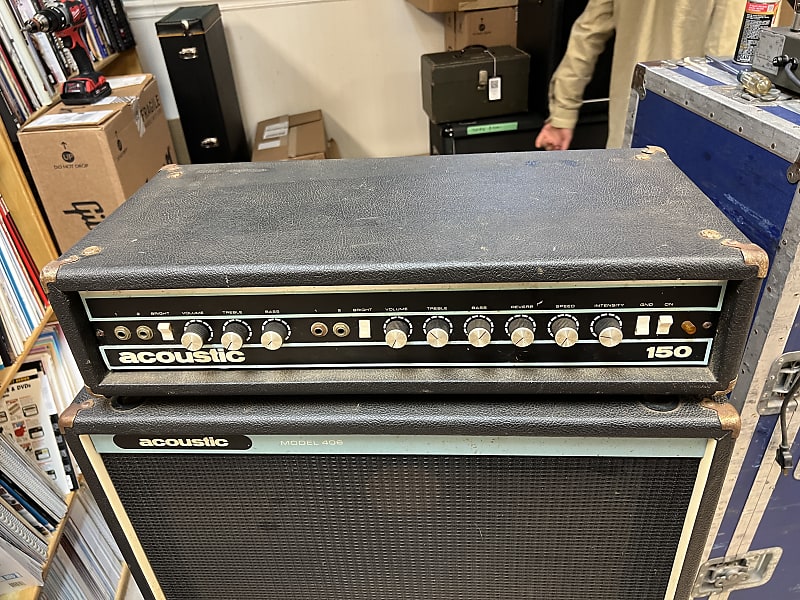 Acoustic Model 150 Solid State Guitar Amp Head Tremelo and | Reverb