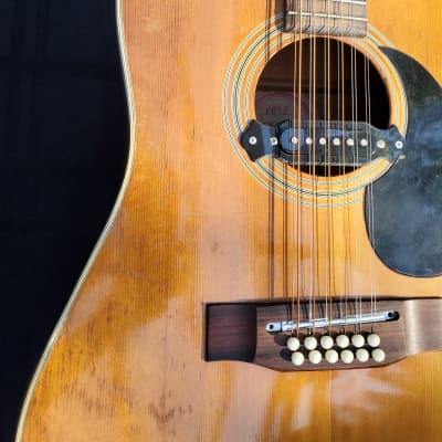 Vintage 1979 Hohner HG12 12 String Acoustic Guitar w/ | Reverb