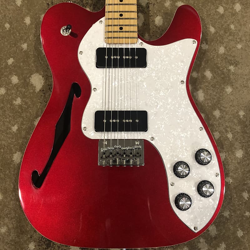 Firefly FFPTH 2020 Red Telecaster Thinline w/ Locking Tuners | Reverb