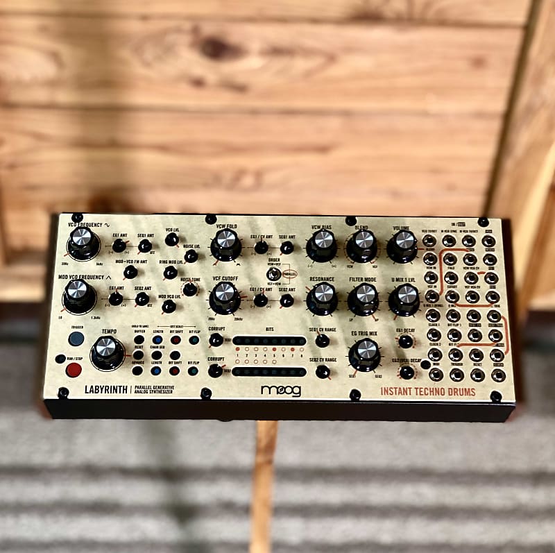 Moog Labyrinth Parallel Generative Synthesizer - Black with | Reverb