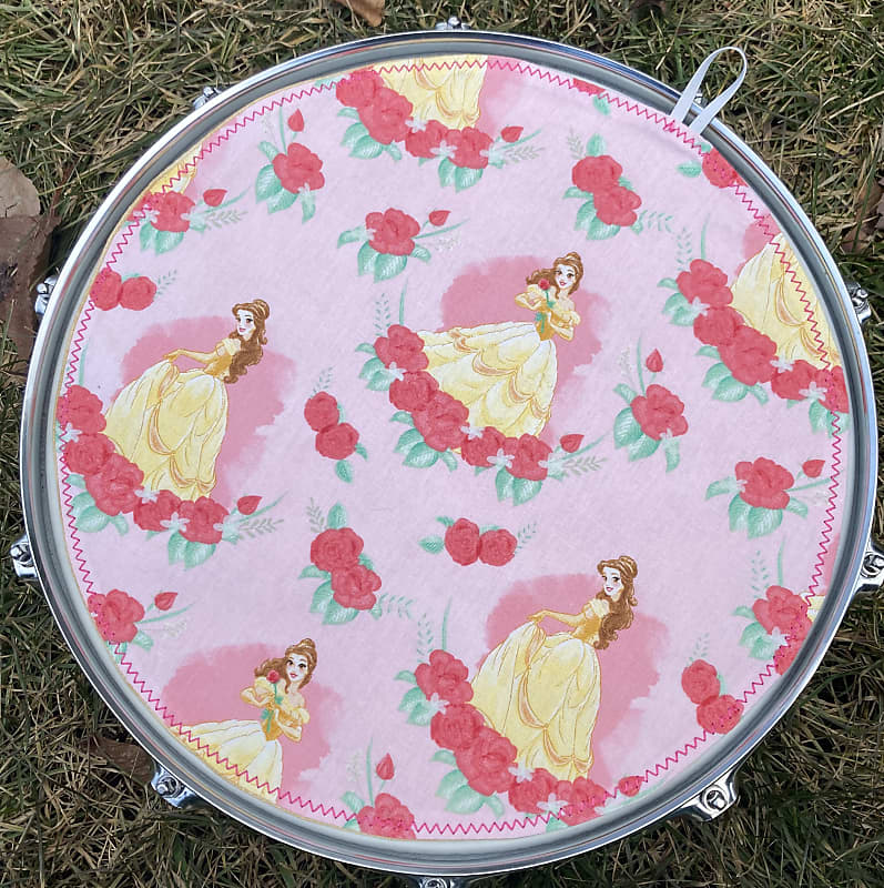 14" reversible cloth drum cover - partial mute - | Reverb Canada