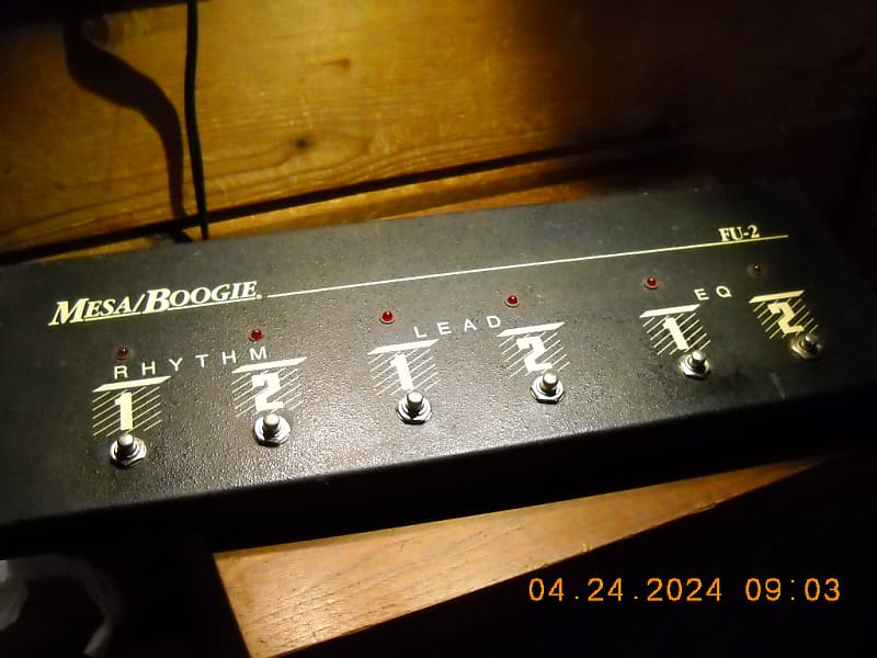 MESA BOOGIE FOOTSWITCH FU2 for QUAD PREAMP 1980's | Reverb