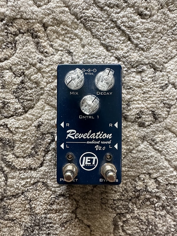 Jet Pedals Revelation Reverb v2 - Blue | Reverb