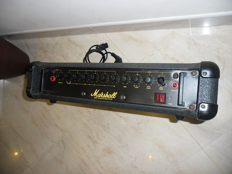 Mid 80s Marshall Head model #3520 Integrated Bass System | Reverb